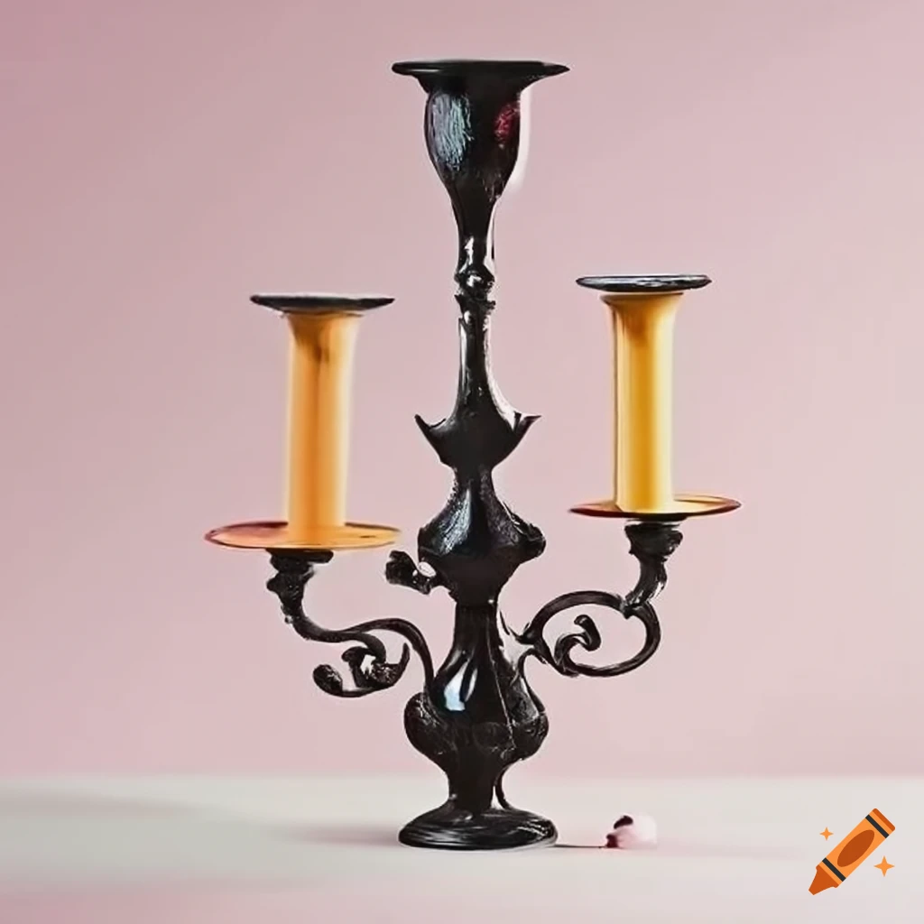 Ornamental candlestick candelabrum