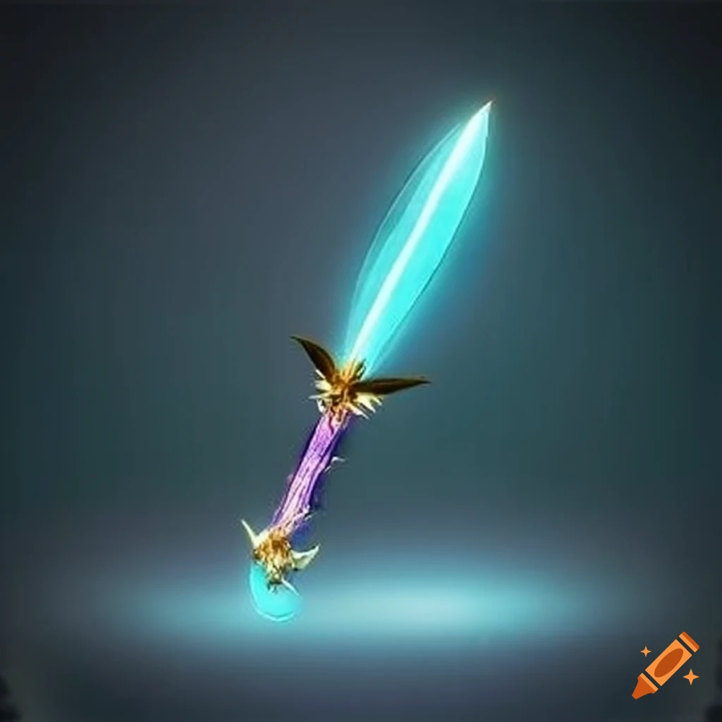 Epic magic longsword on Craiyon