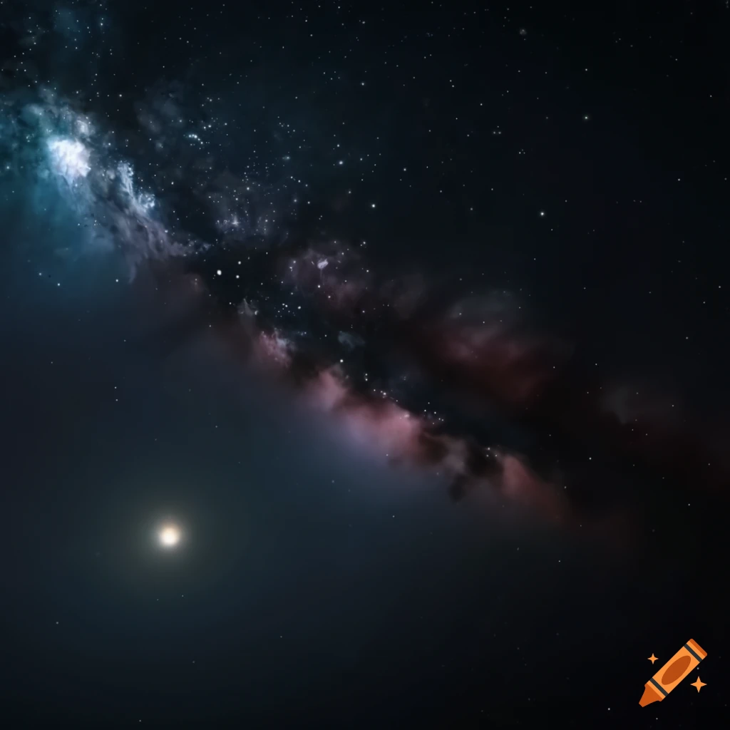 Realistic depiction of outer space