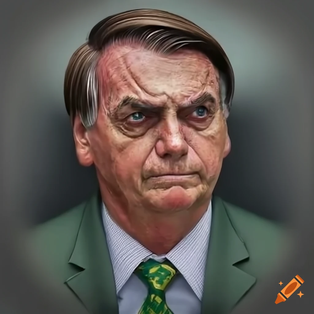 Detailed hdr portrait of bolsonaro on Craiyon