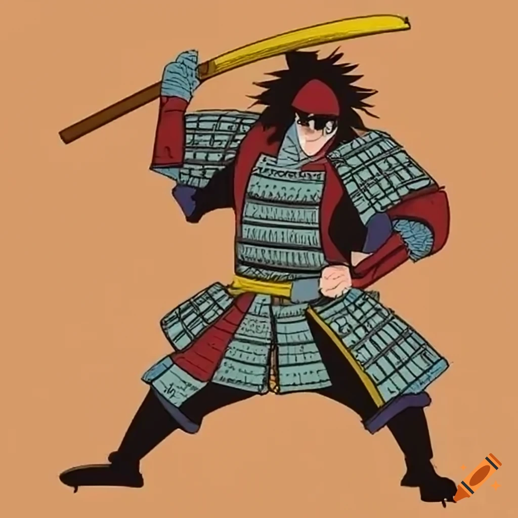 Image of a muppet dressed as a samurai