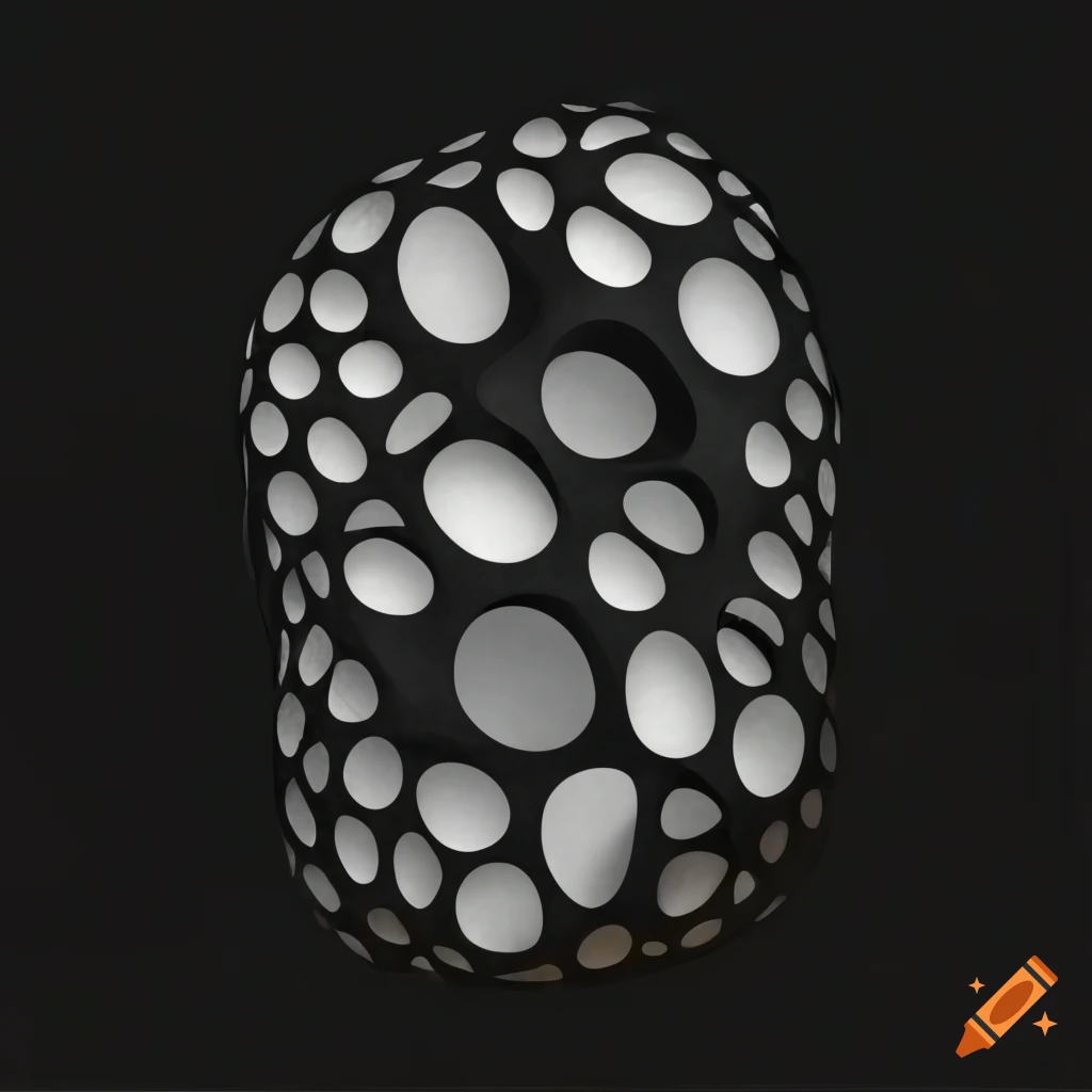 Biomorphic blob robots made in velvet on Craiyon