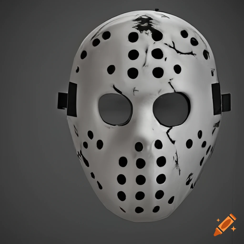 Usa flag themed hockey mask on Craiyon