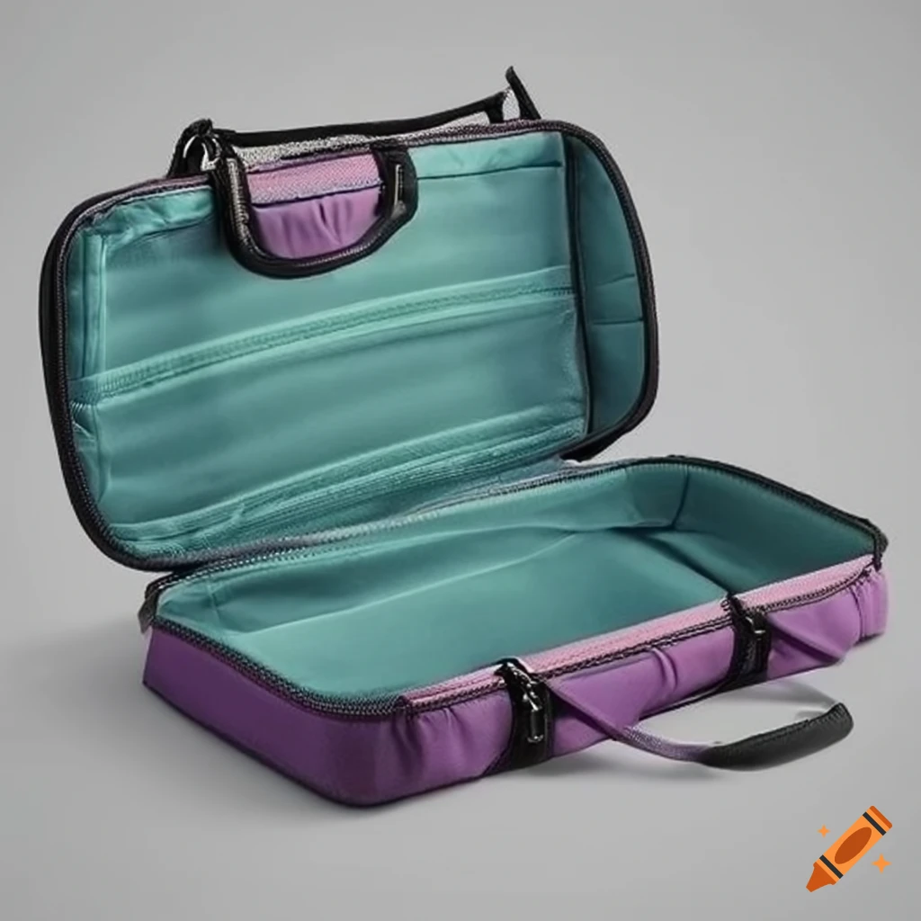 Carry case with handle and zipper