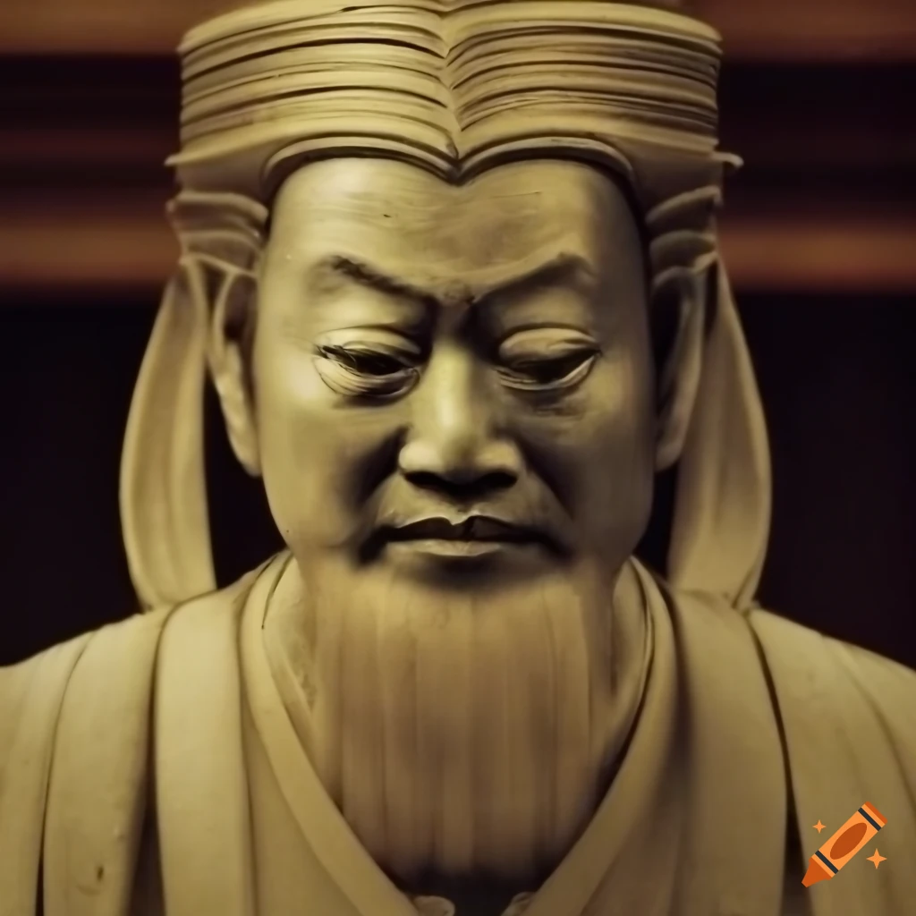 Statue of Kobo-Daishi on Craiyon