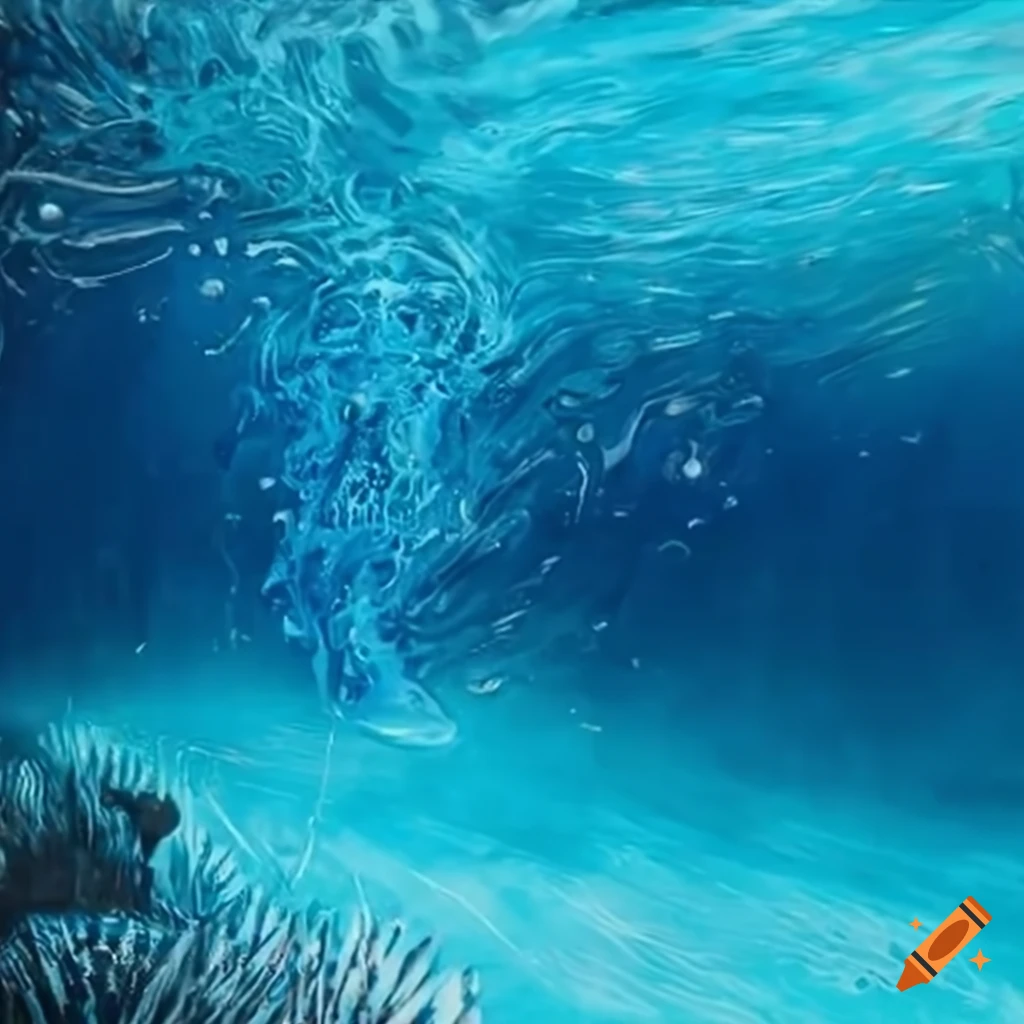 Interactive underwater creature