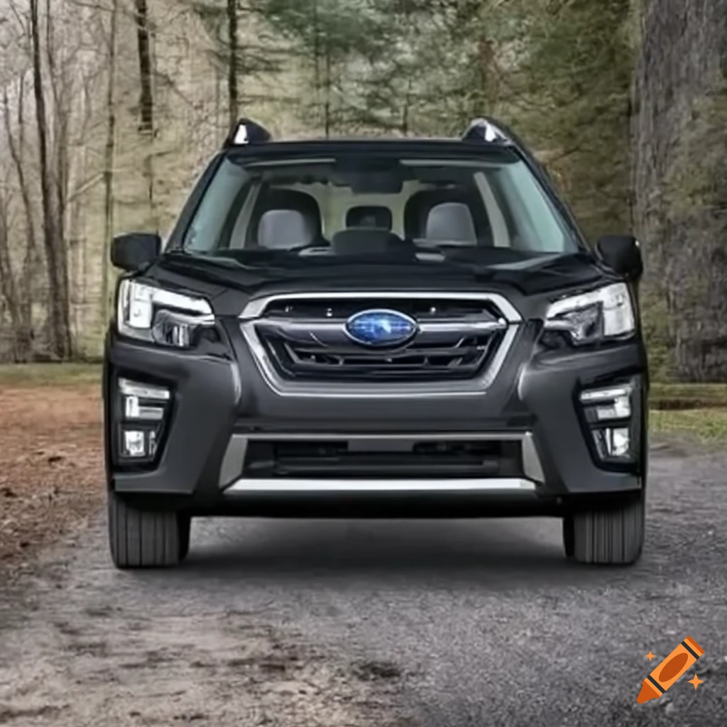 2023 Subaru Forester on Craiyon