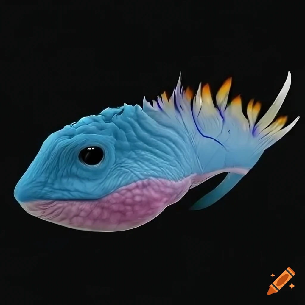 Anime albino bichir on Craiyon