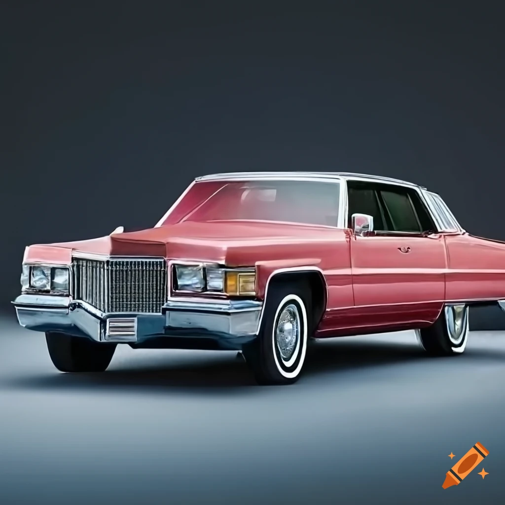 Classic Cadillac Brougham car on Craiyon