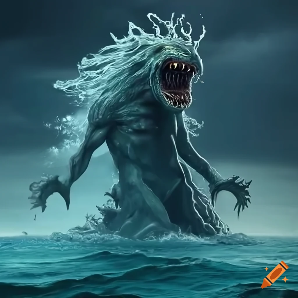 Sea Monster images created on Craiyon