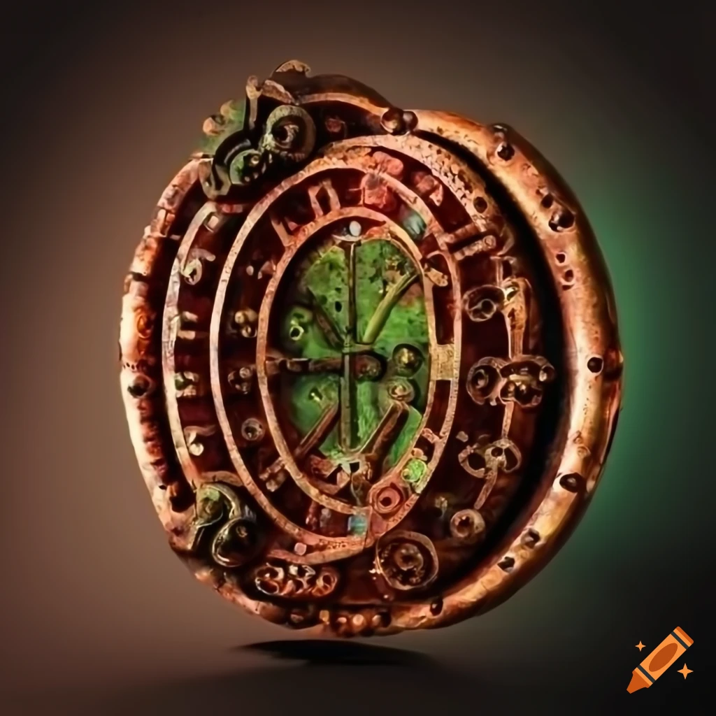 Steampunk city made of copper and brass on Craiyon