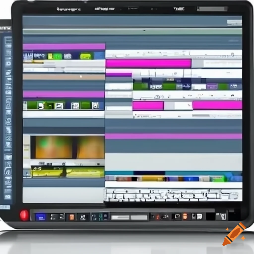 Screenshot of video recording software