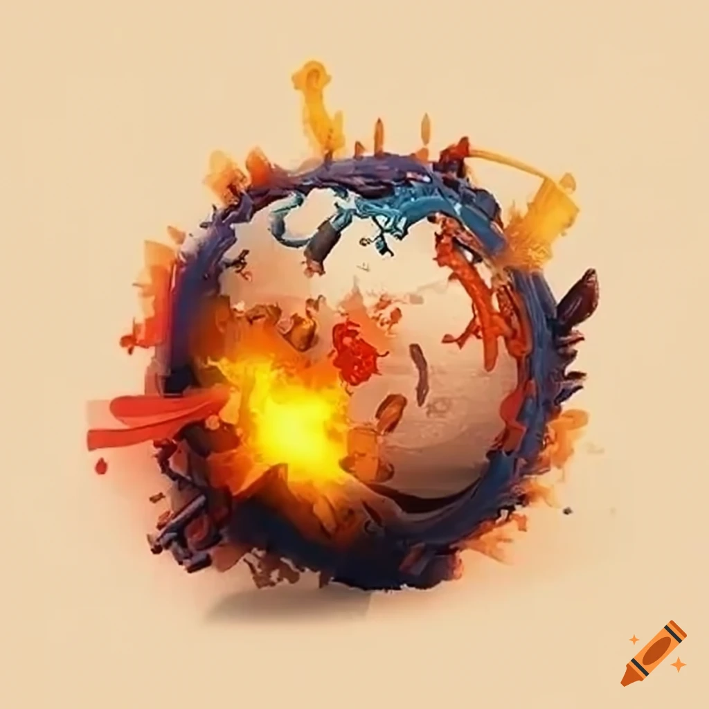 explosive-mini-game-illustration-on-craiyon