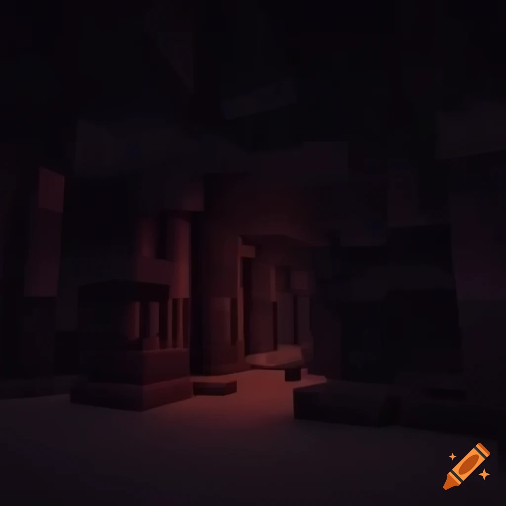 Minecraft display screenshot on Craiyon