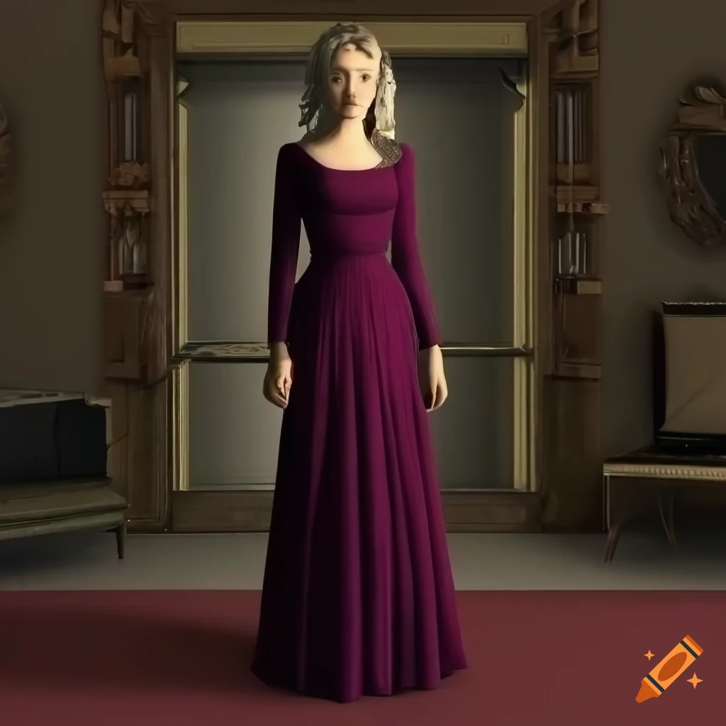 Portrait of Laura Holtby in a Victorian room on Craiyon