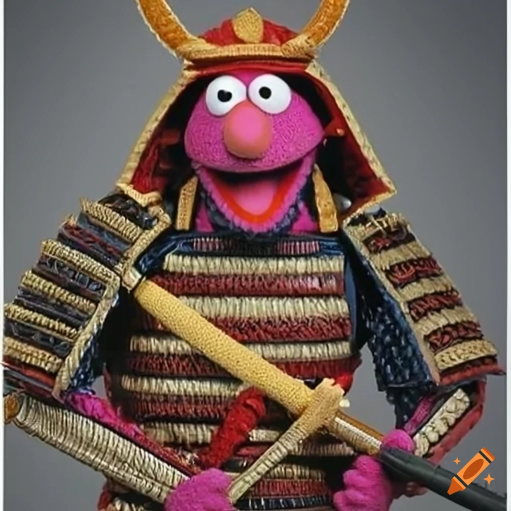 Muppet samurai on Craiyon