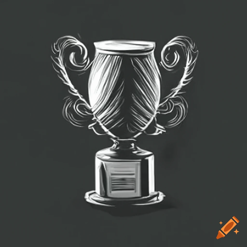 Coveted trophies on display on Craiyon