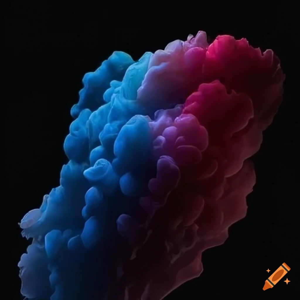 Abstract photo of sour rain