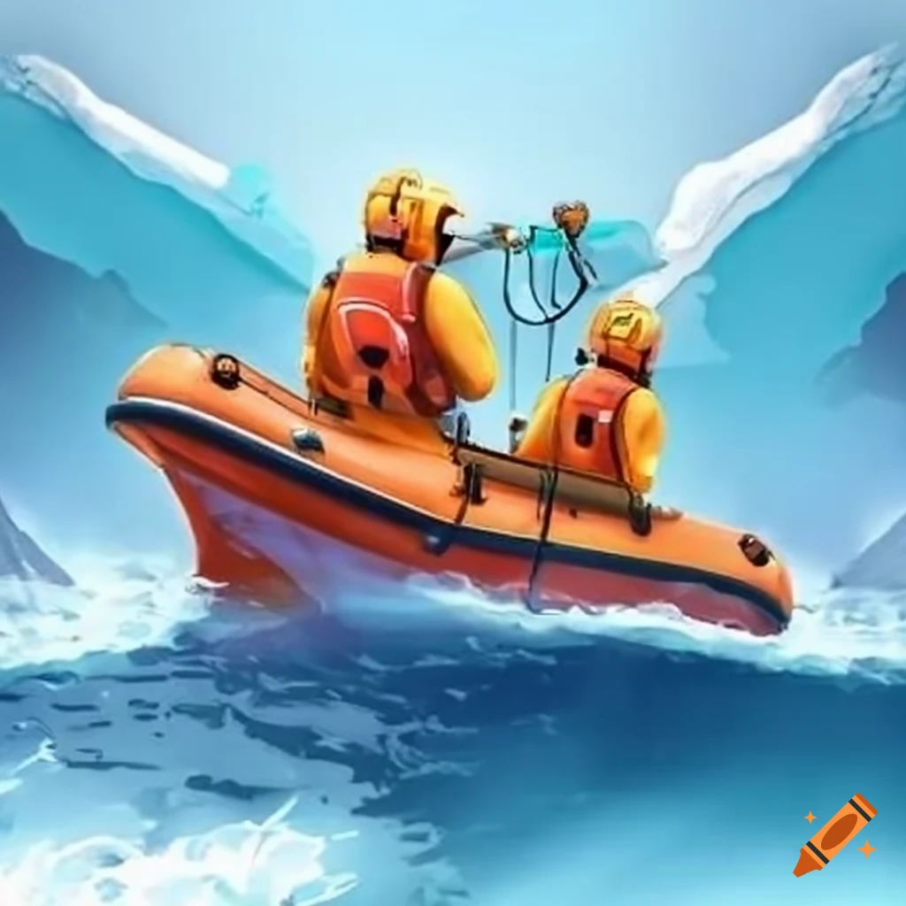 Image of lifeboat servers on Craiyon