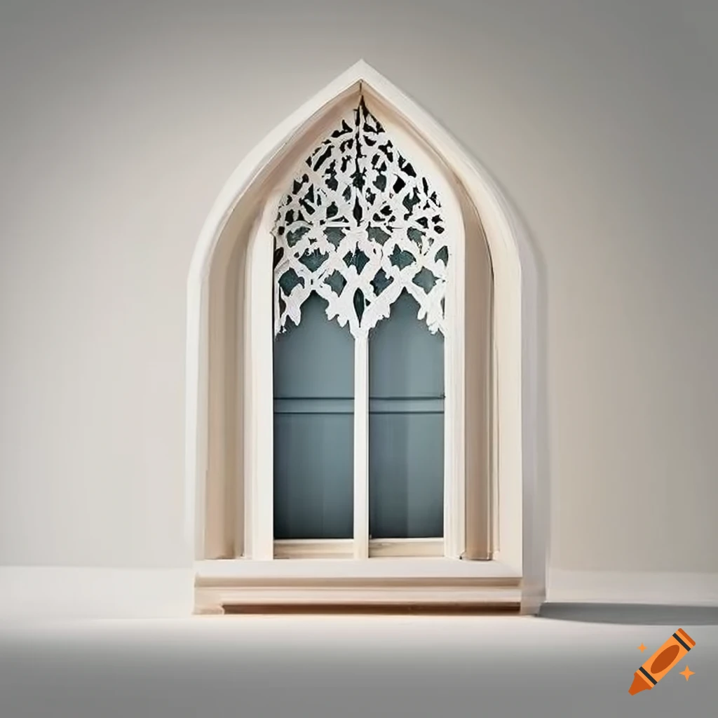 White plush mosque with a smooth texture on Craiyon