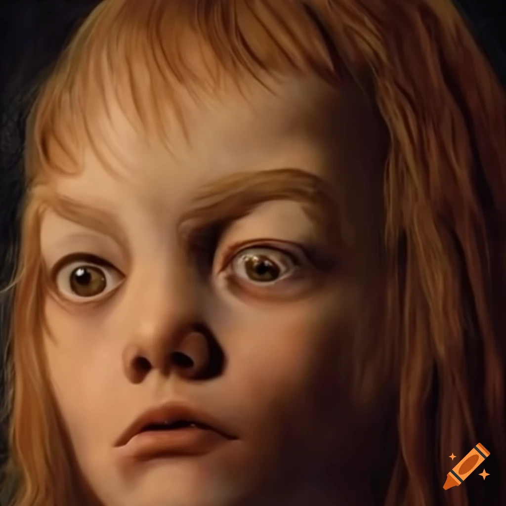 Grotesque hyperrealistic artwork on Craiyon