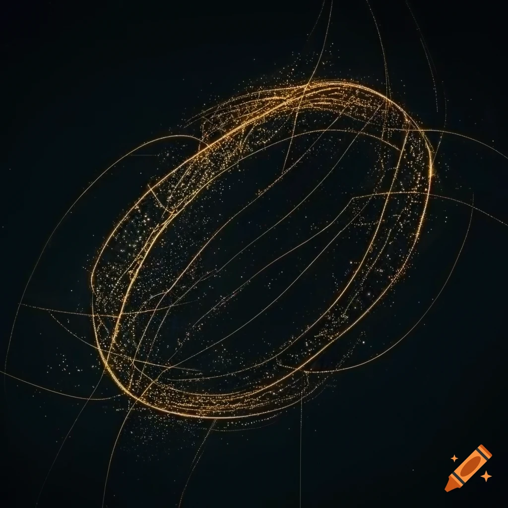 Dramatic drawing of a person holding a ball of light with illuminated ...