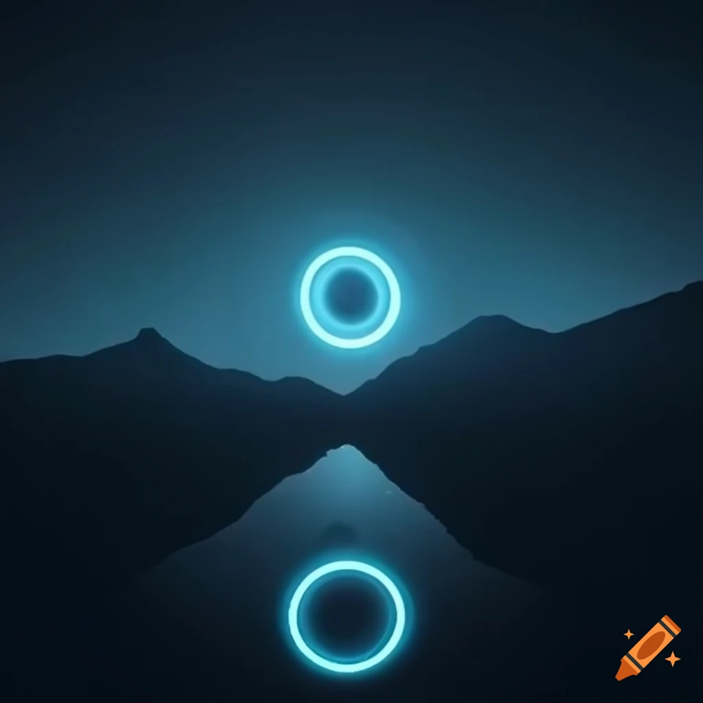 Silhouette of people howling in the dark on Craiyon