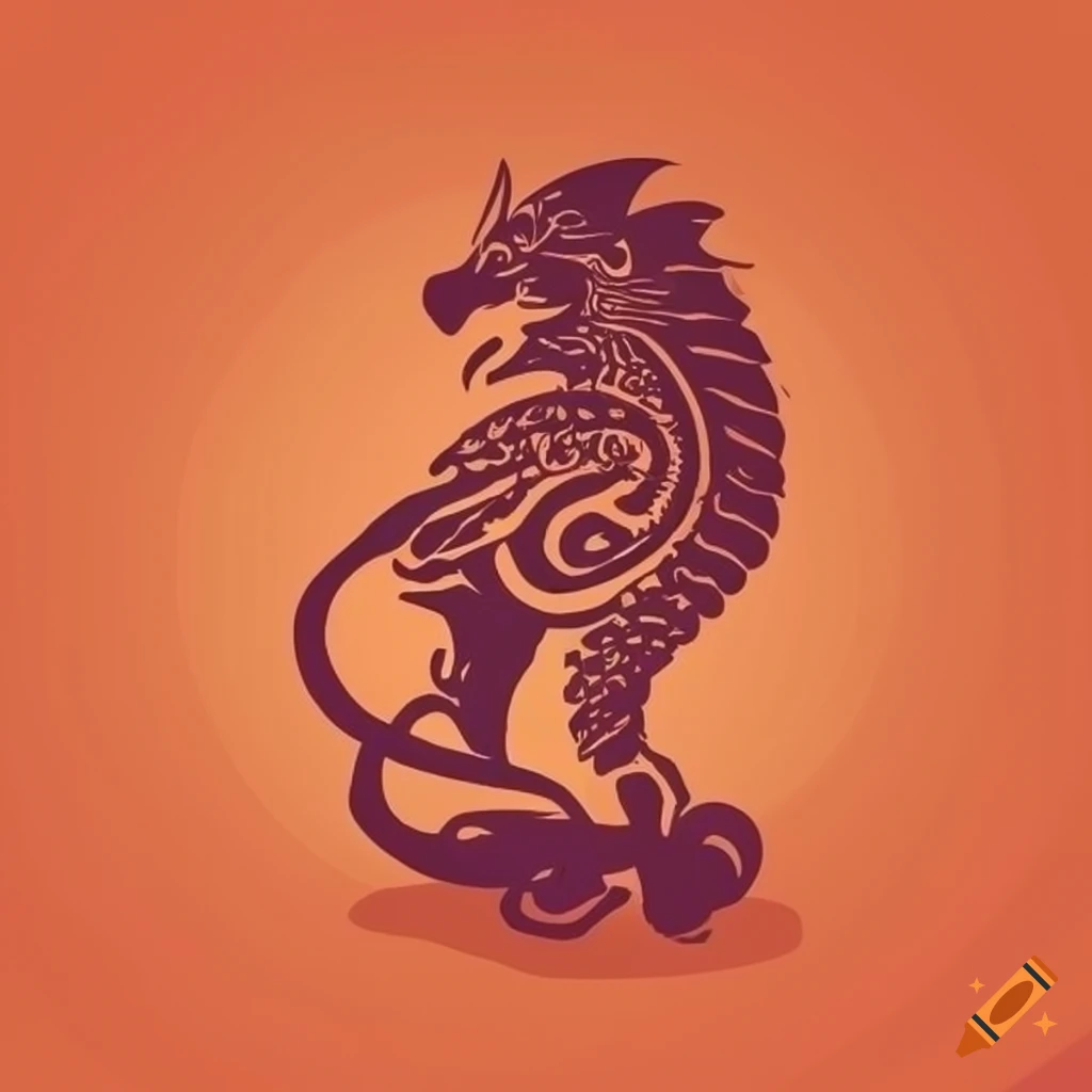 Minimalistic Yali logo on Craiyon