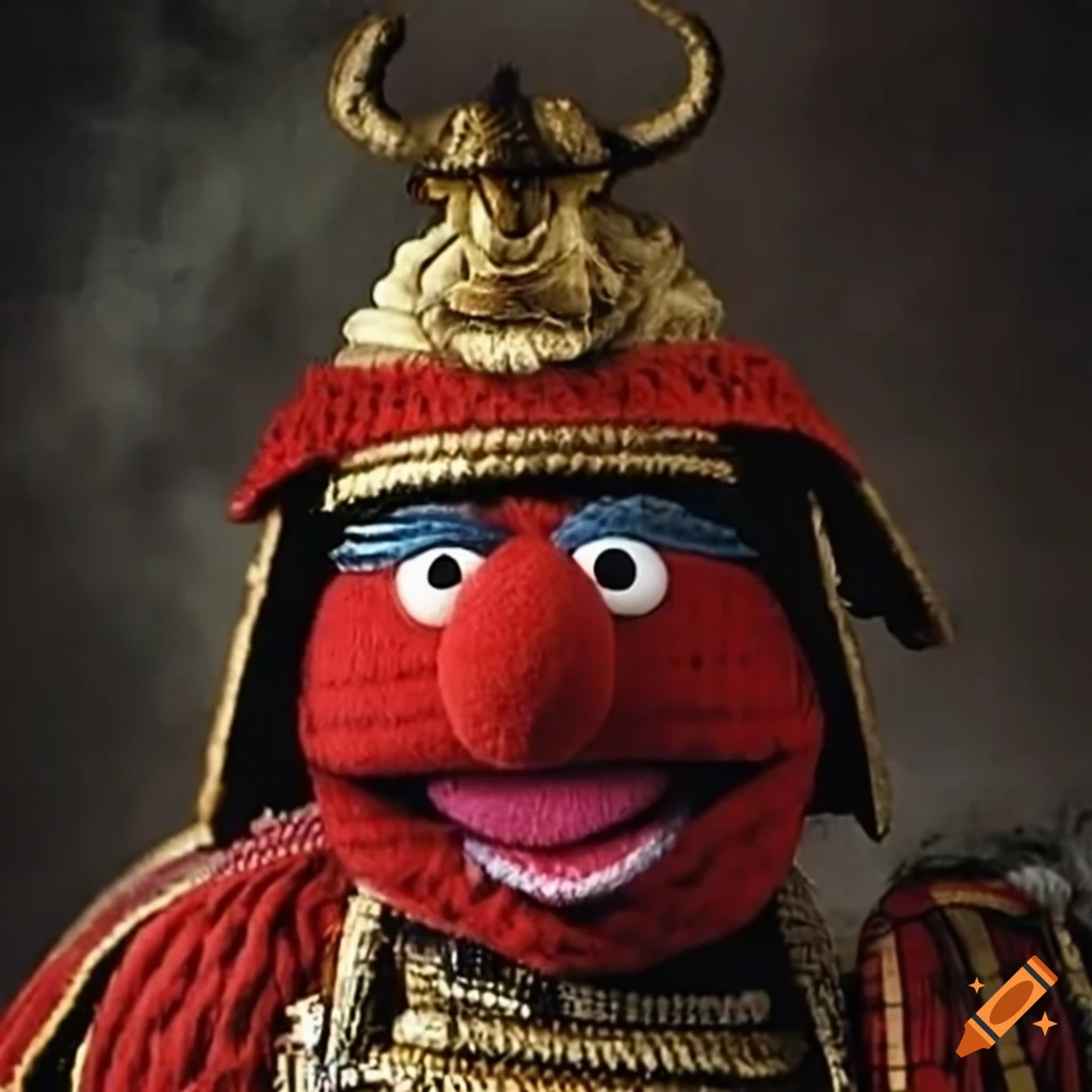 Muppet samurai on Craiyon