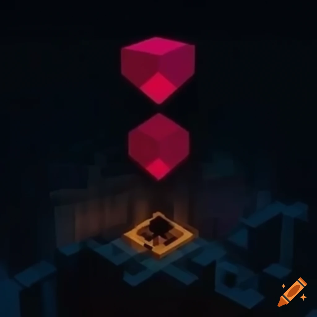 Minecraft grid system on Craiyon