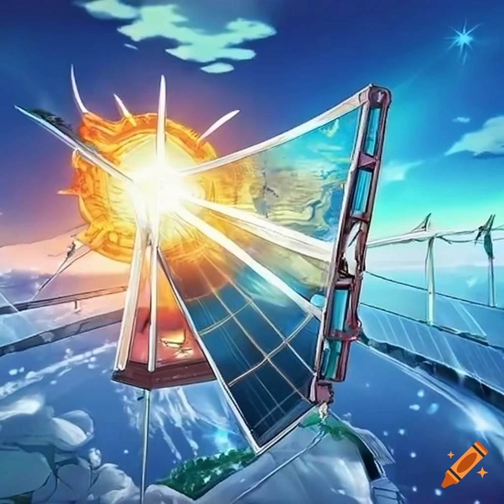 Concept artwork of Solaris, the Sun Saver on Craiyon