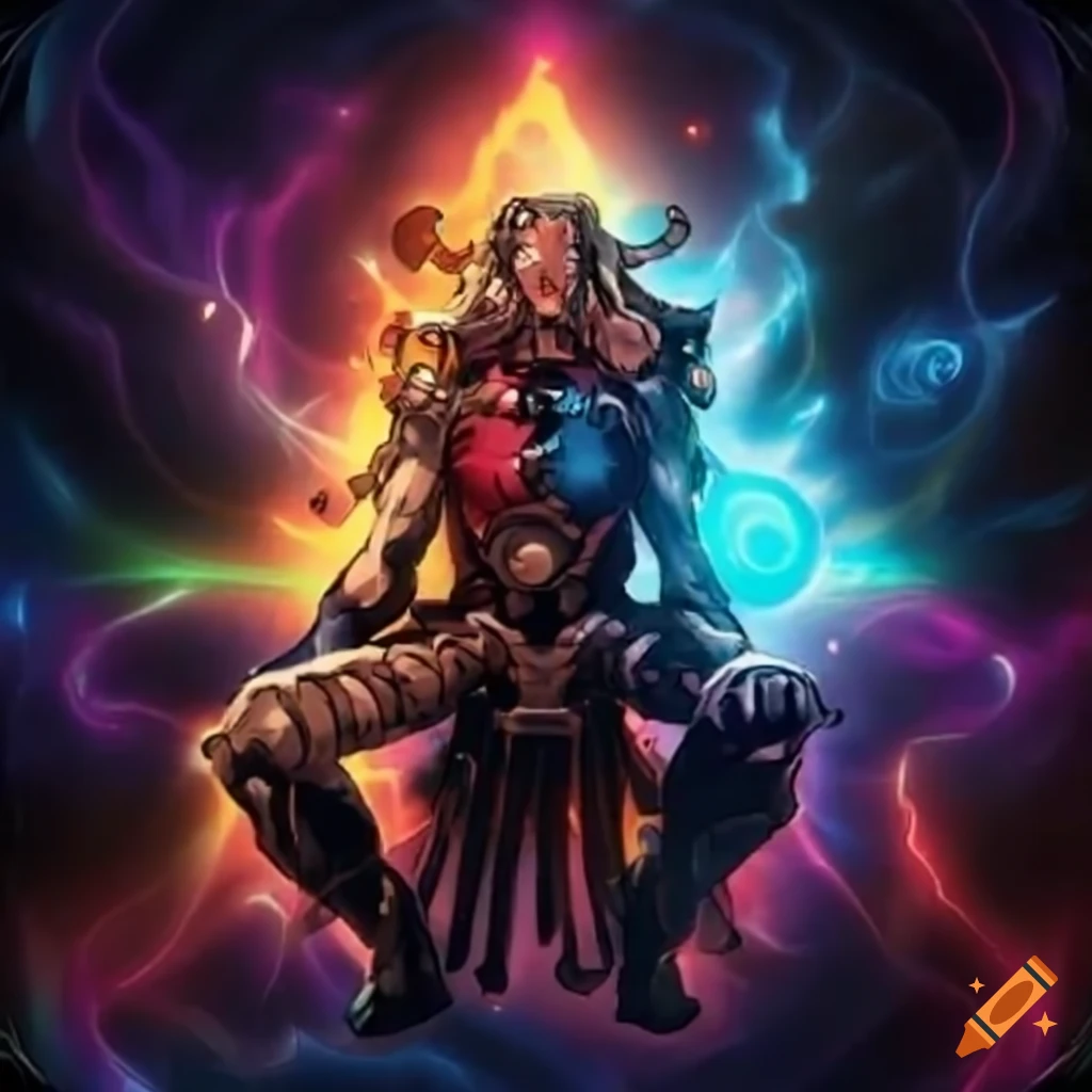 Image representing different levels of the universe on Craiyon