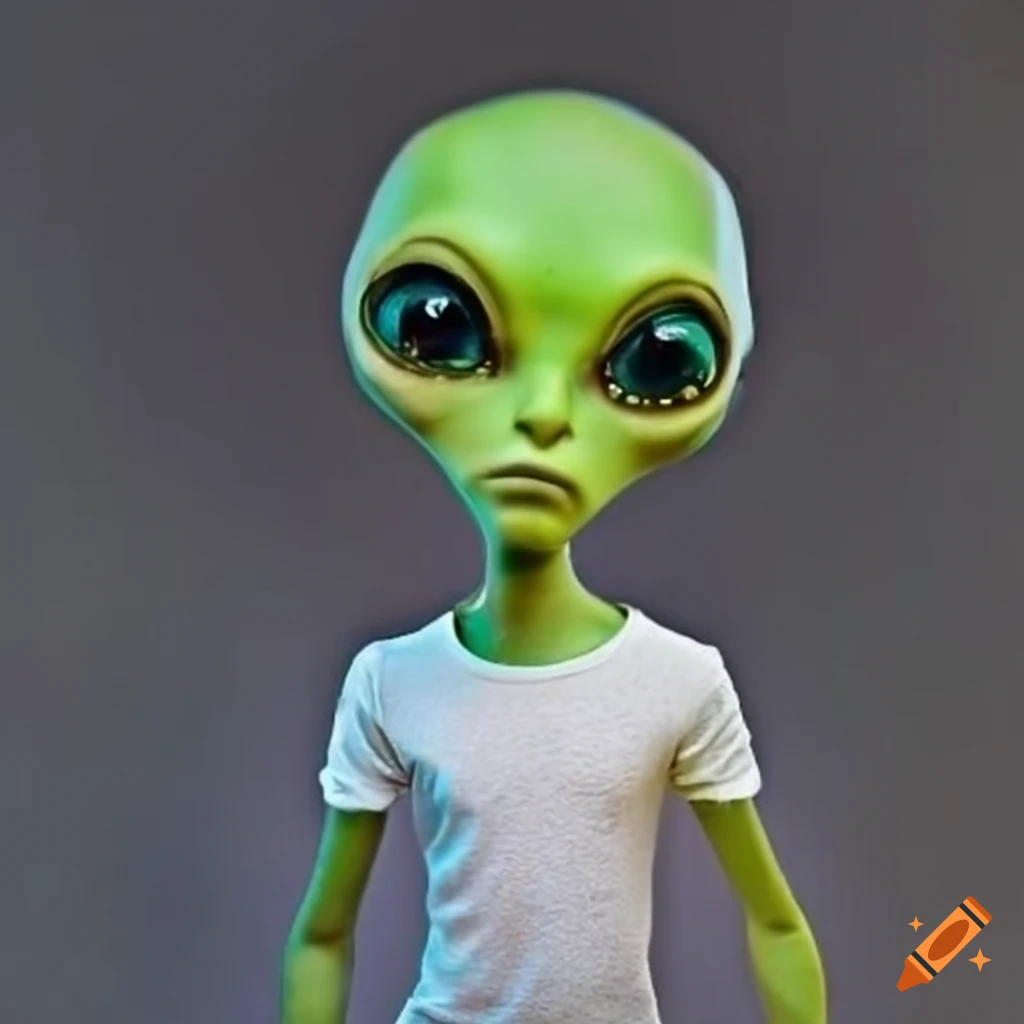 Alien face in an astronaut helmet with a minimalist design on Craiyon