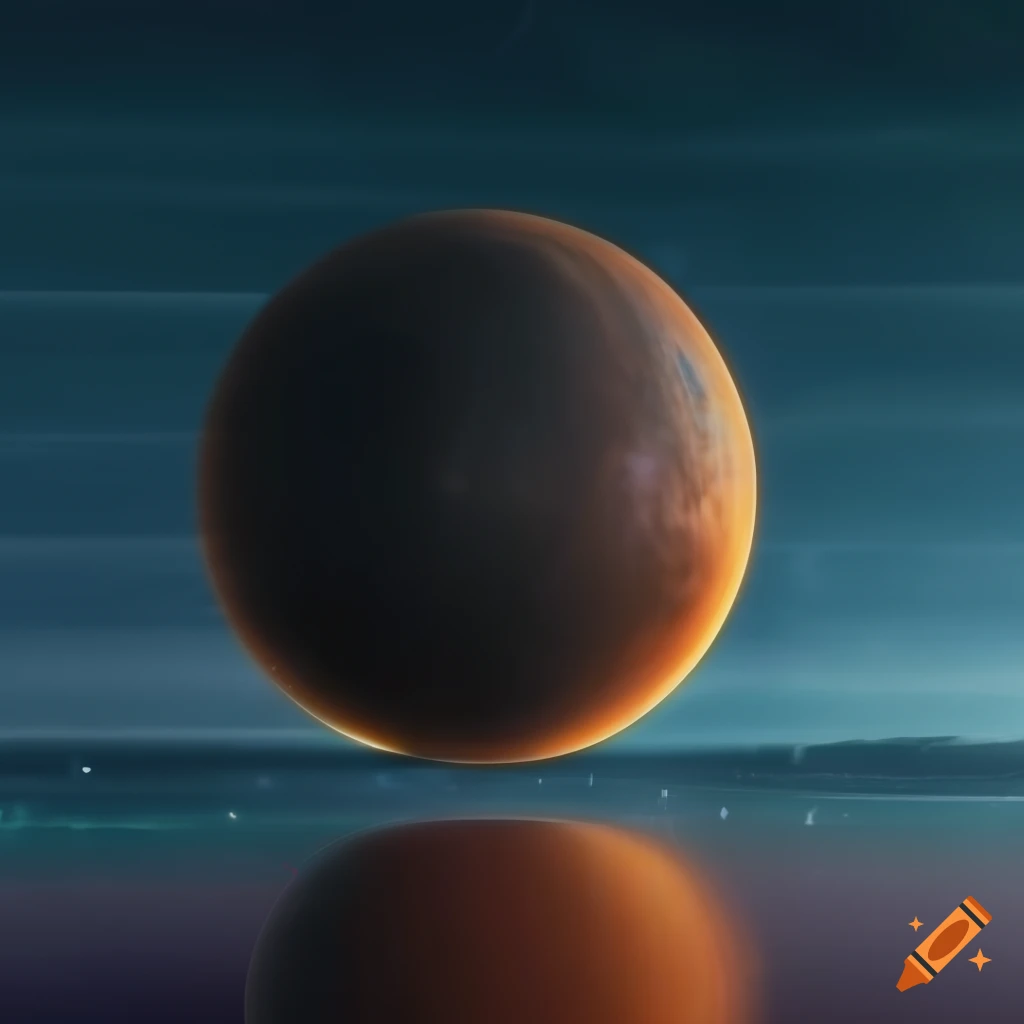 Photorealistic depiction of a sci-fi dyson sphere on Craiyon