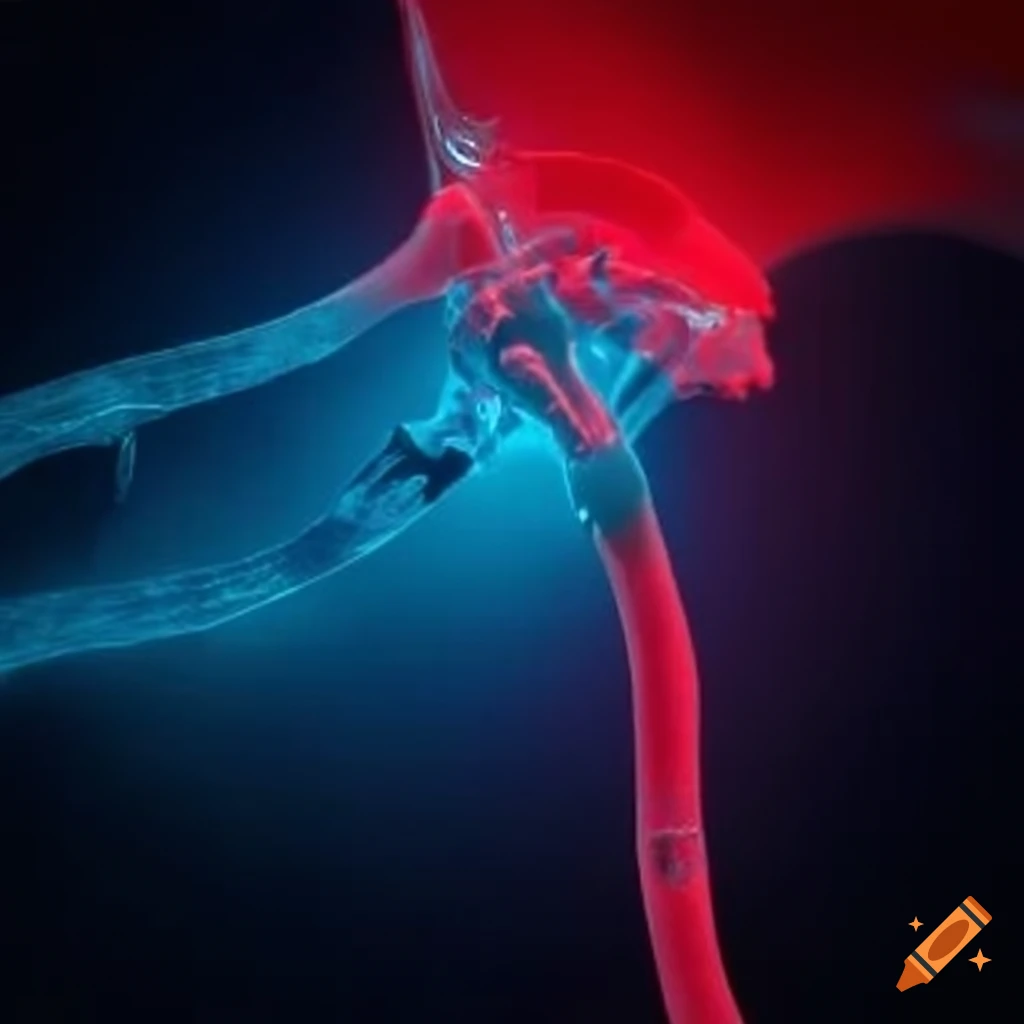 Illustration representing port errors on Craiyon