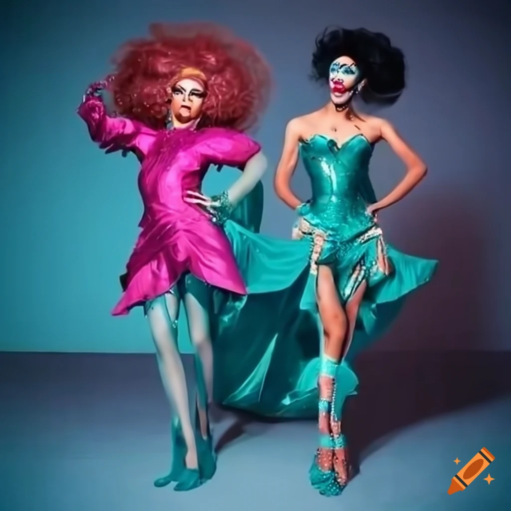 Rupaul smiling in a unique portrait on Craiyon