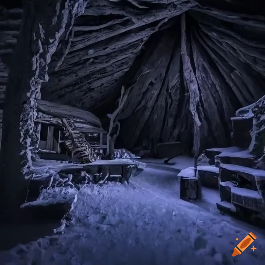Modern ski resorts overtaken by eldritch horror on Craiyon