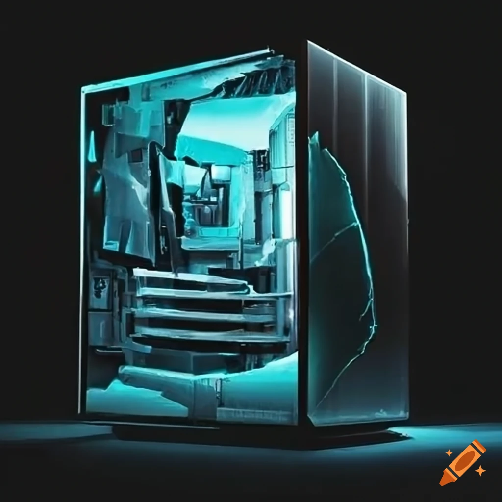 Image of a broken pc