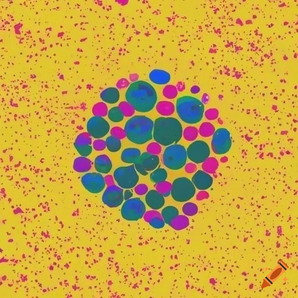 Abstract symbol of magic in vibrant colors on Craiyon