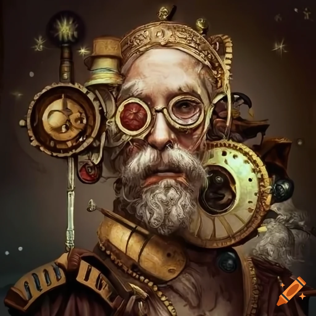 Steampunk painter donatello on Craiyon