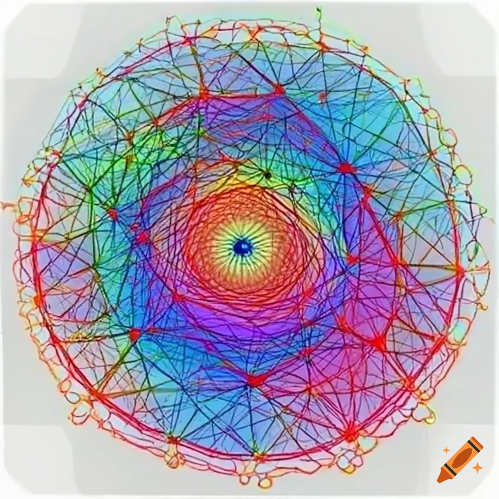 Abstract representation of algebraic geometry on Craiyon