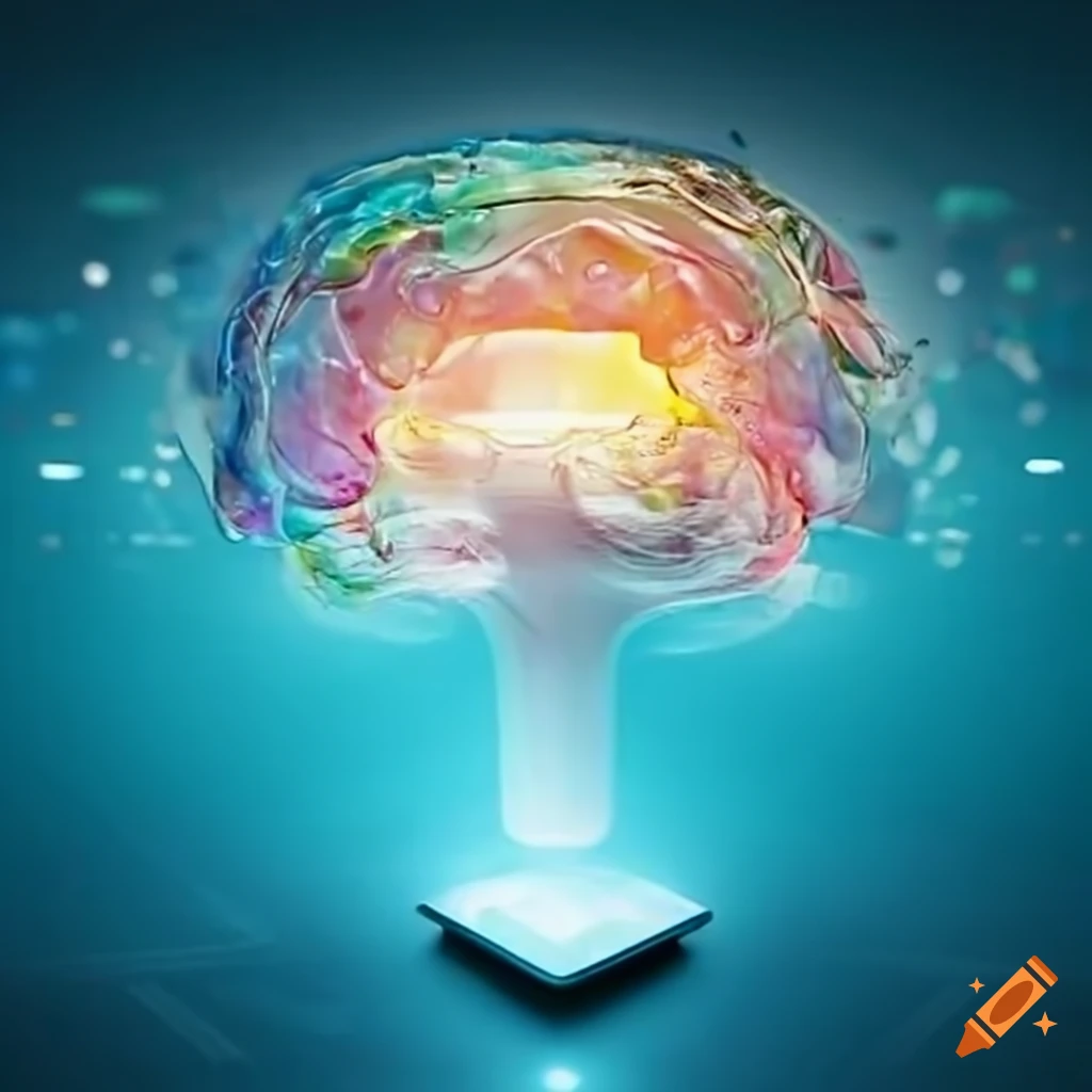 Illustration of private communication channels on Craiyon