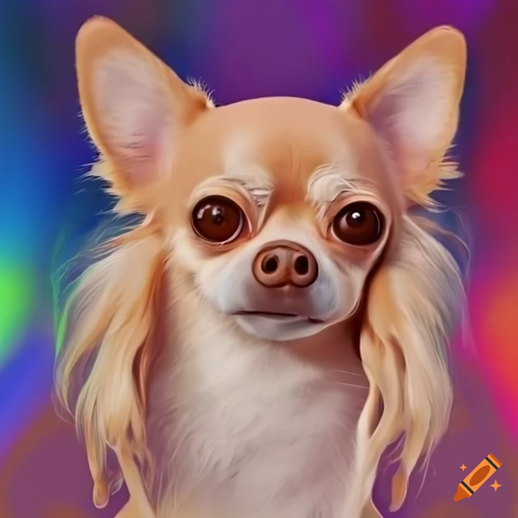 Pixar-style movie poster of sadie the chihuahua on Craiyon