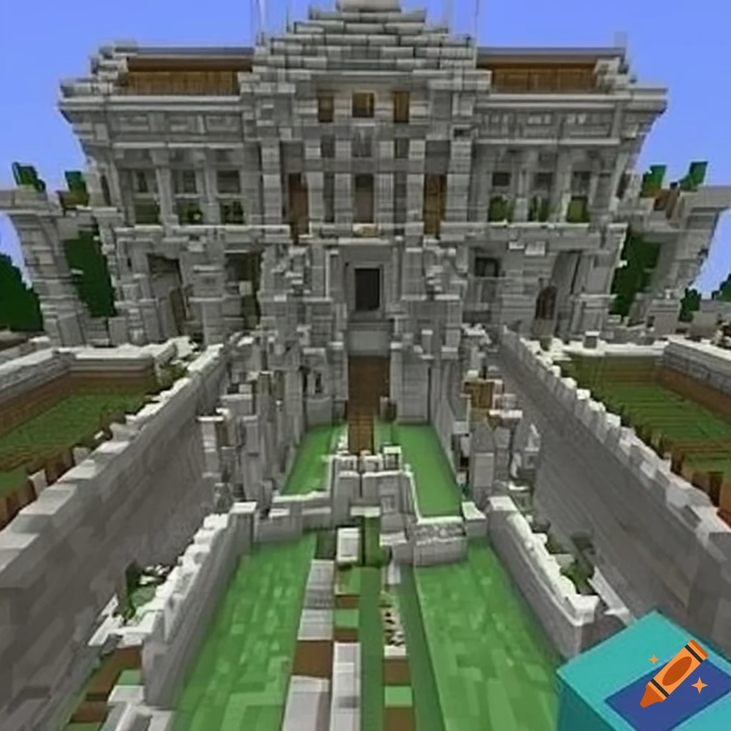 Minecraft's bustling metropolises
