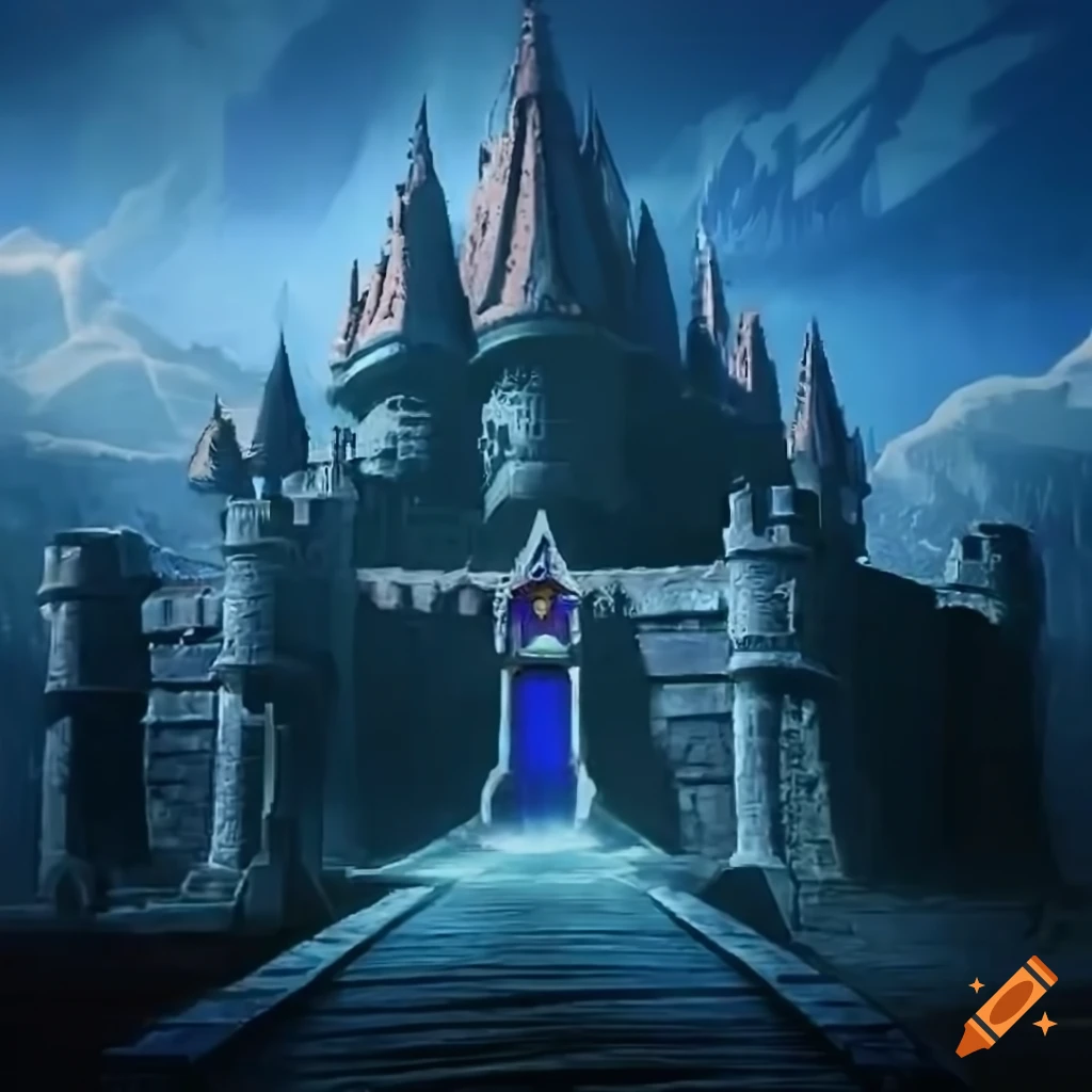 Hyrule castle from a popular video game
