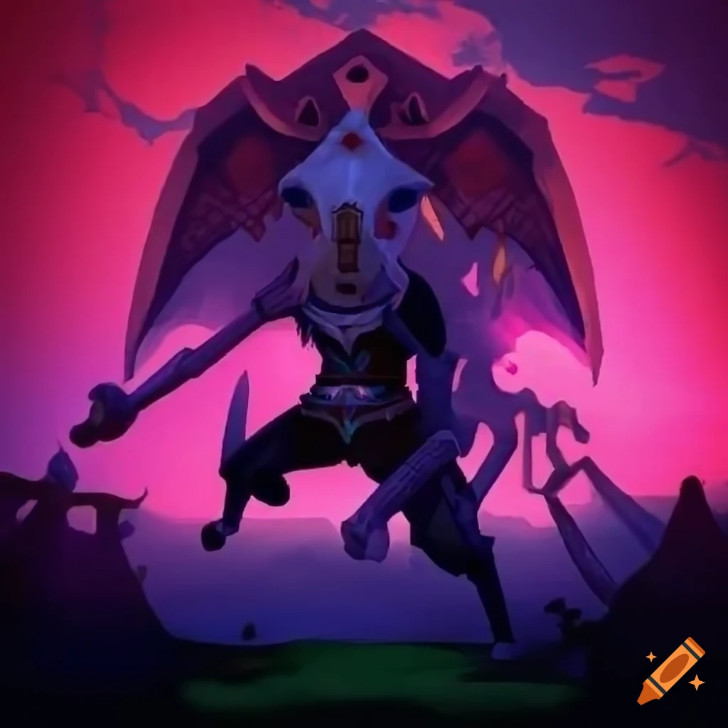 Image of shadowblight ganon from the legend of zelda: breath of the ...