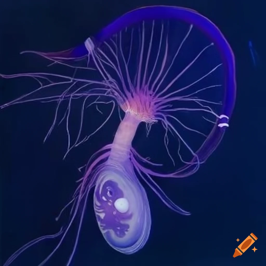 Chiho aoshima's siphonophore artwork