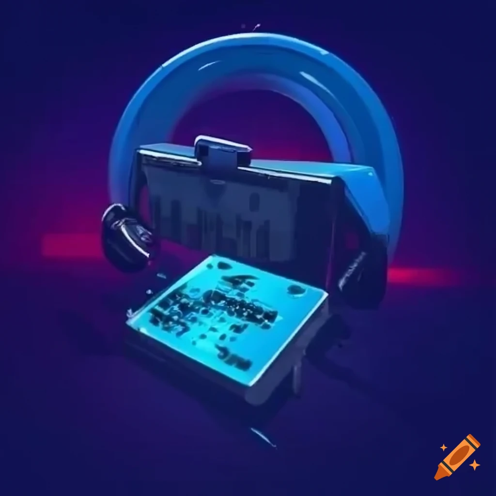 Trap-pop track cover art on Craiyon