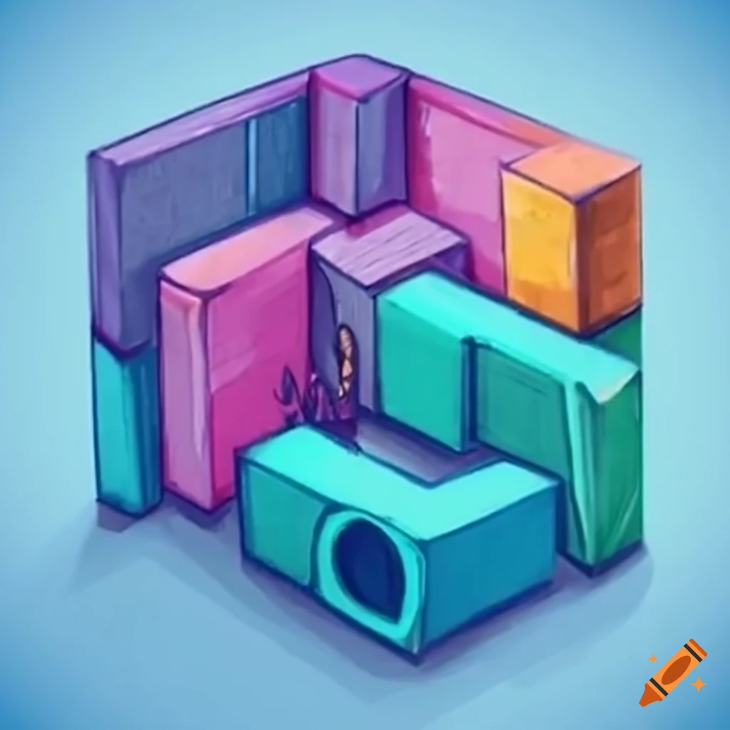 Servers for challenging block games on Craiyon