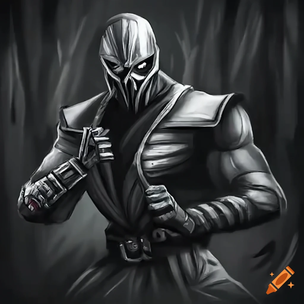 Syzoth from mortal kombat in action on Craiyon